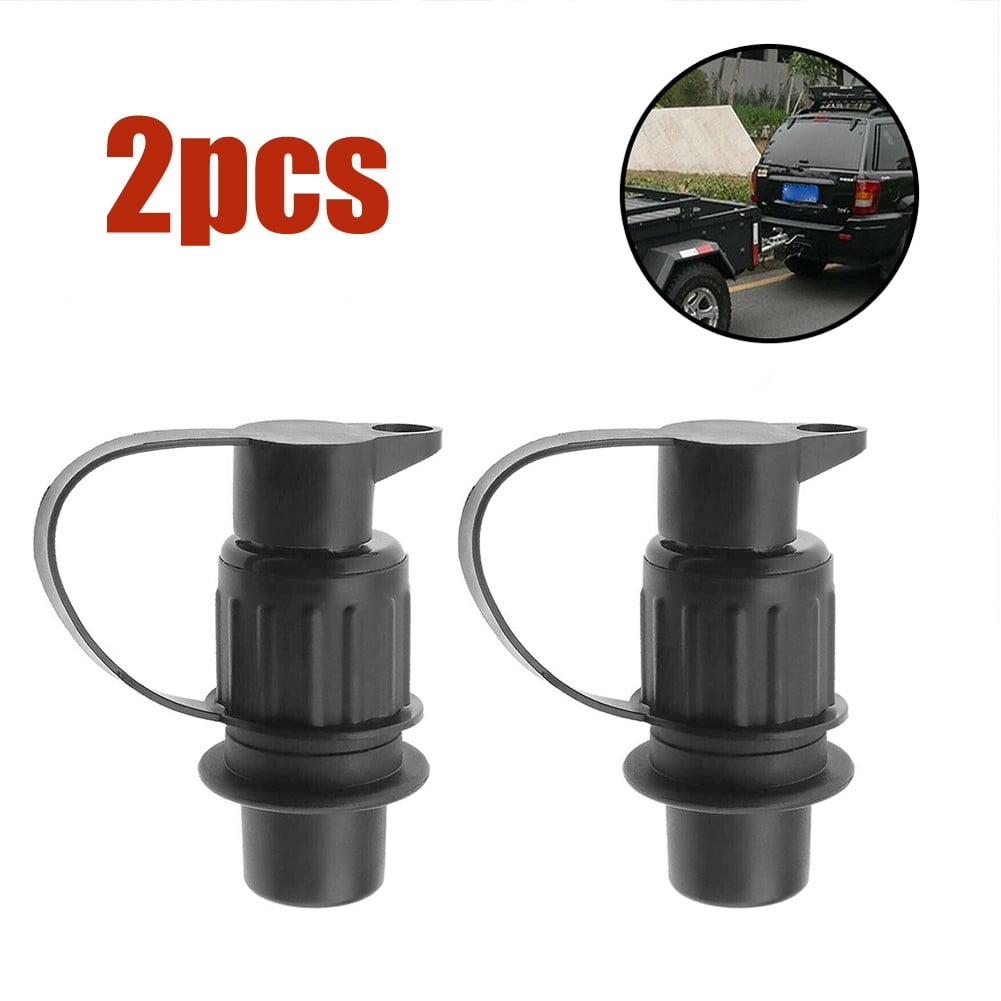 3 Pin 12V Eu Waterproof Cable Connector Socket Plug For Trailer Caravan ...