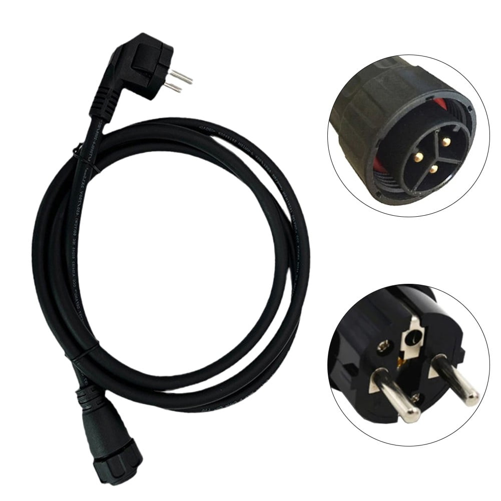 3 Pin 3 Meter Ac Power Cord Male Connector For Wvc Series Inverter ...