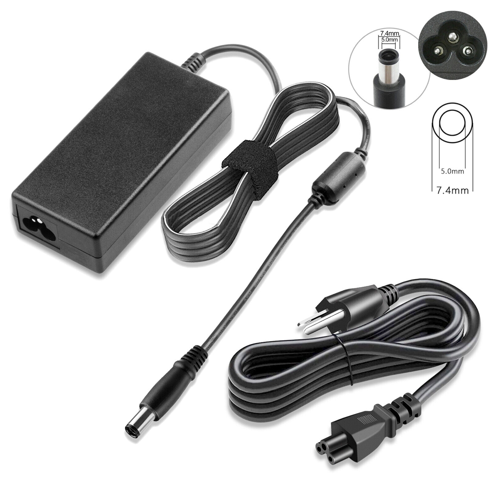 3-Pin AC Adapter Charger For HP Pavilion G4 G5 G6 G7 Series Laptop ...