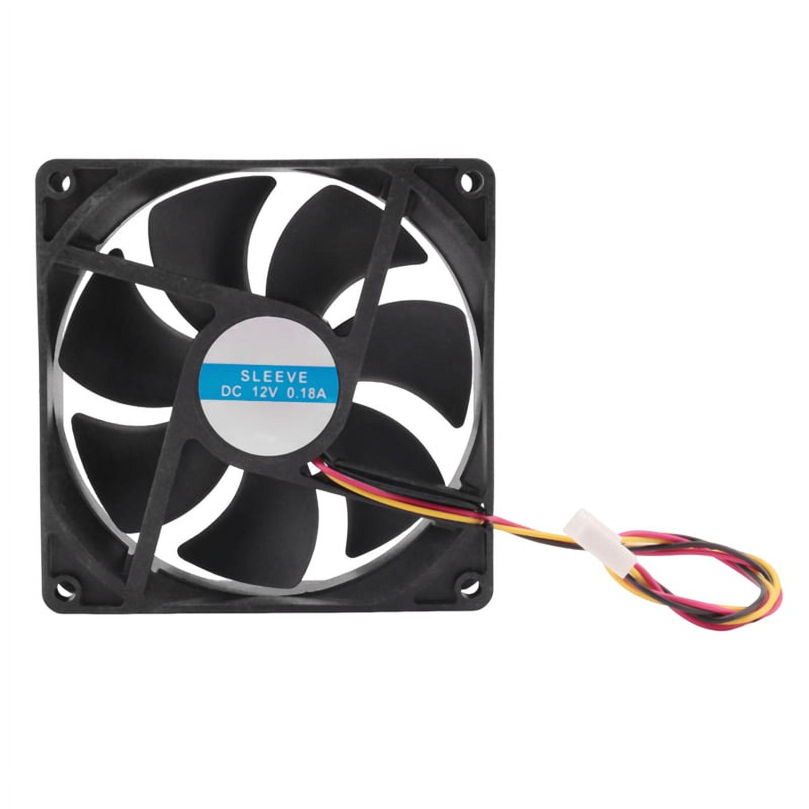 3 Pin Cooler Fan Heatsink Cooling Radiator For Computer PC CPU 12V ...