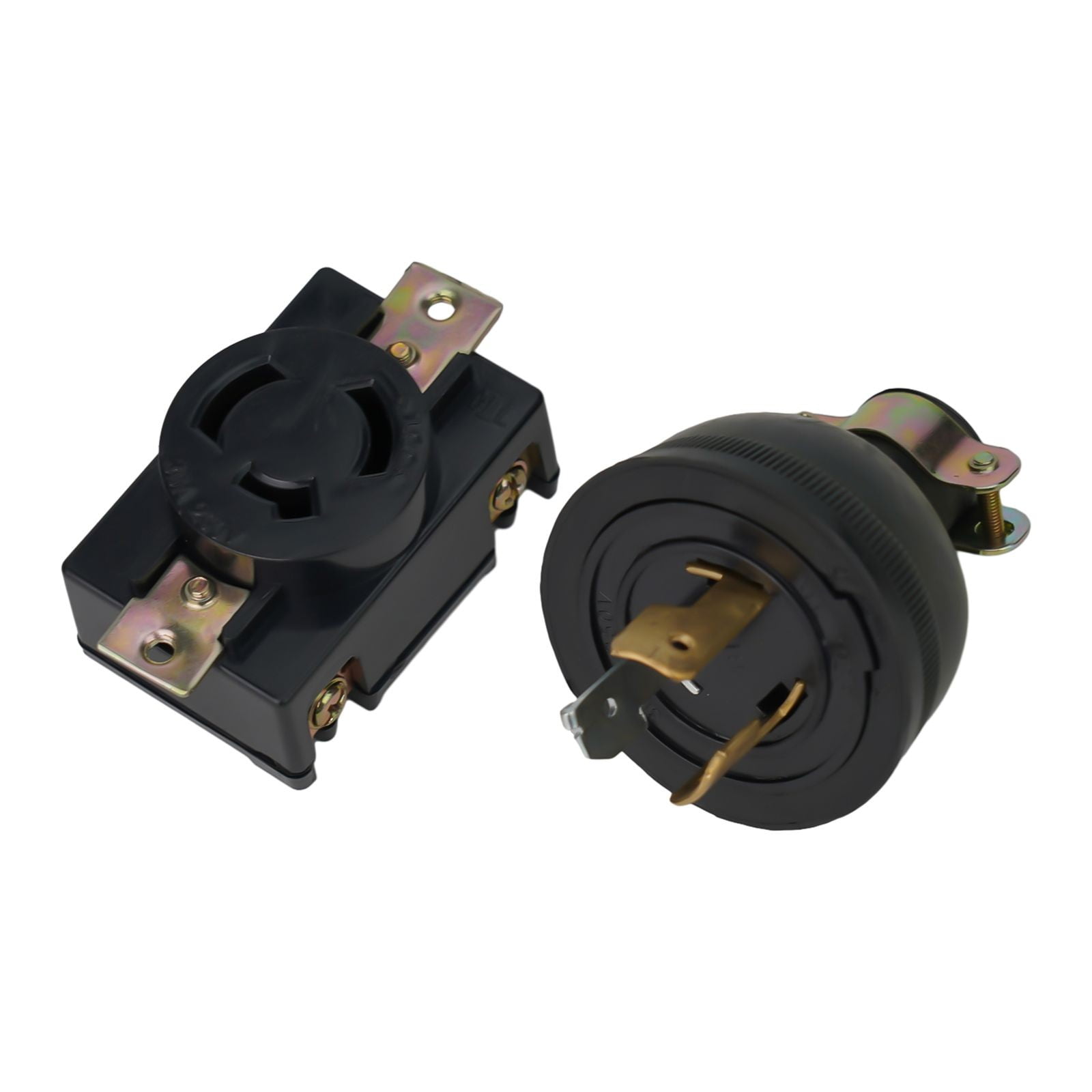 3-Pin Generator Socket for 2KW Generators 168F/170F, AC250V, 30A ...