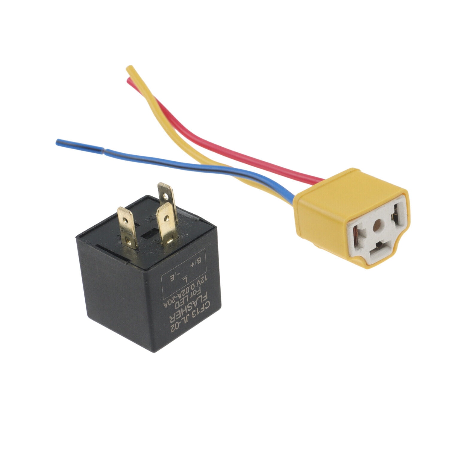 3-Pin LED Turn Signal Flash Relay & Harness Kit for 2008-2018 Chevrolet ...