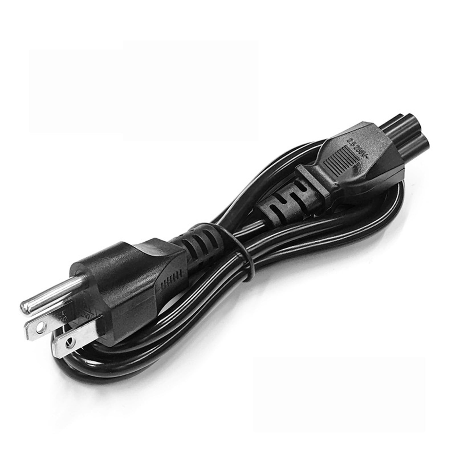 3 Pin Laptop Charging Cord Metal Reinforced Connectors Safe Charging ...