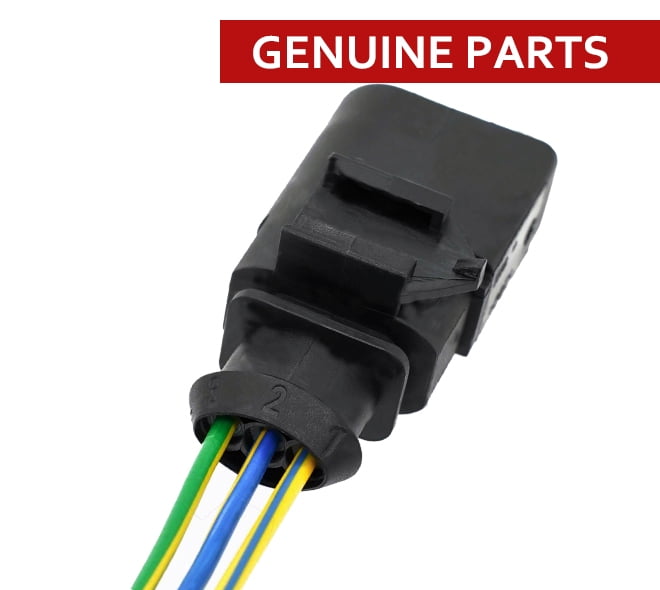 3 Pin Male Prewired Pigtail Connector Plug 1J0973803 For Audi VW SKODA ...