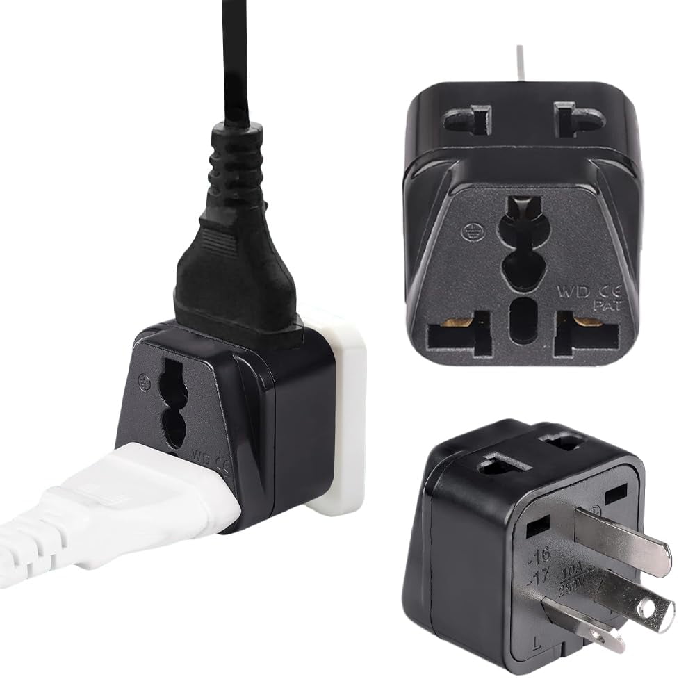 3 Pin Multi Plug Socket India to Australia China New Zealand and More ...