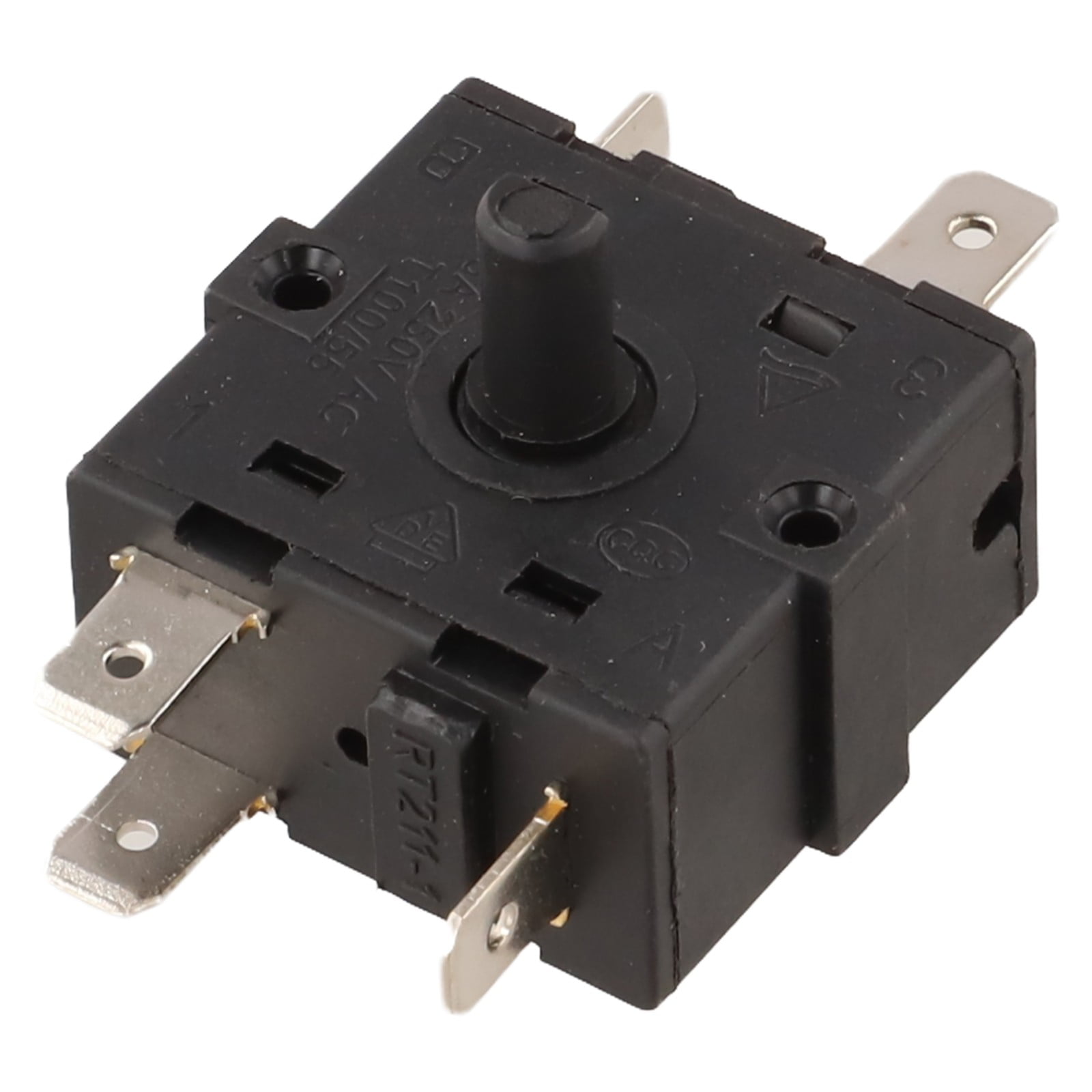 3-Pin Switch Electric Heater Switch Home Heating Contact Type 3Nc 1No ...