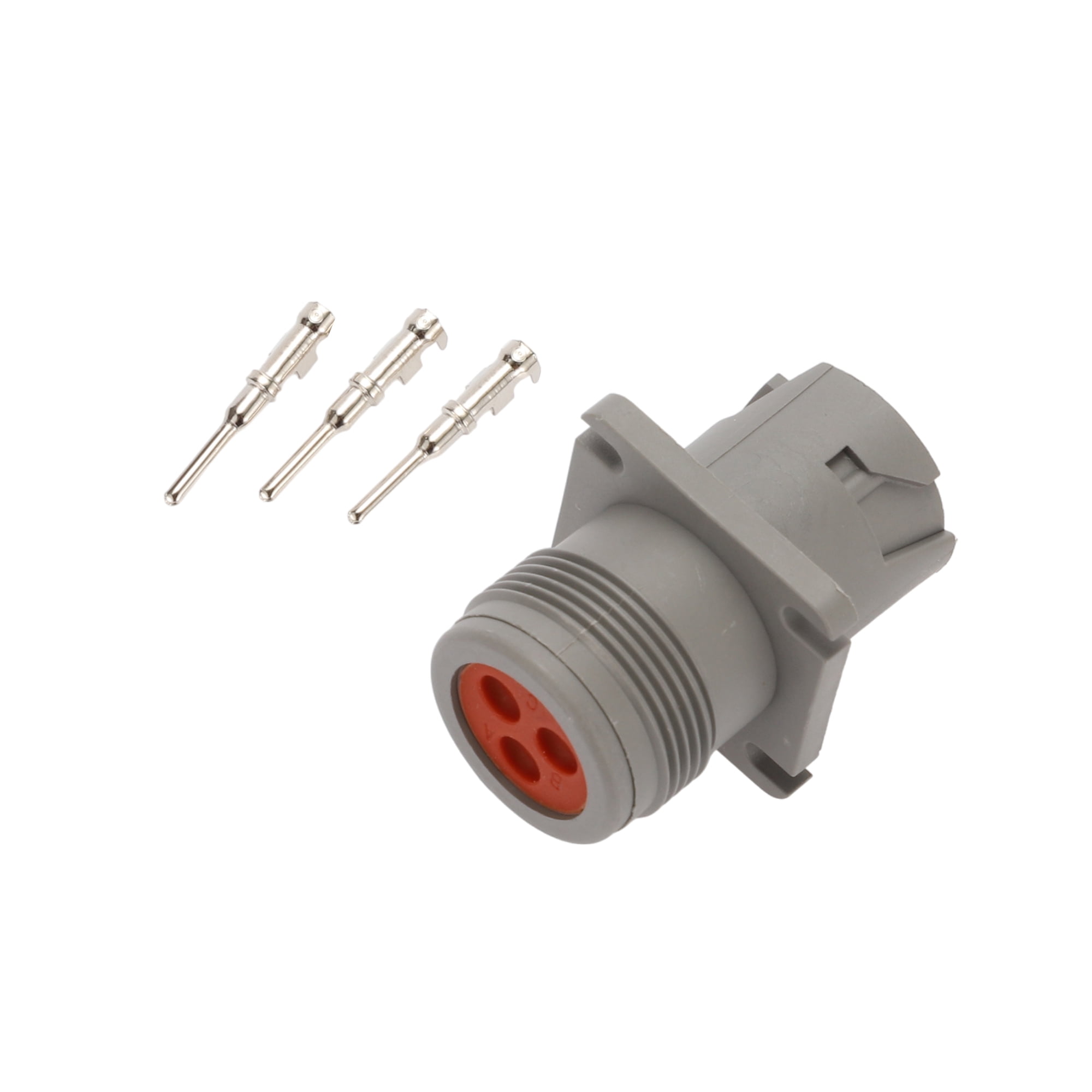 3 Pin Wire Harness Socket Connector Plug Waterproof Male Wire Terminal ...