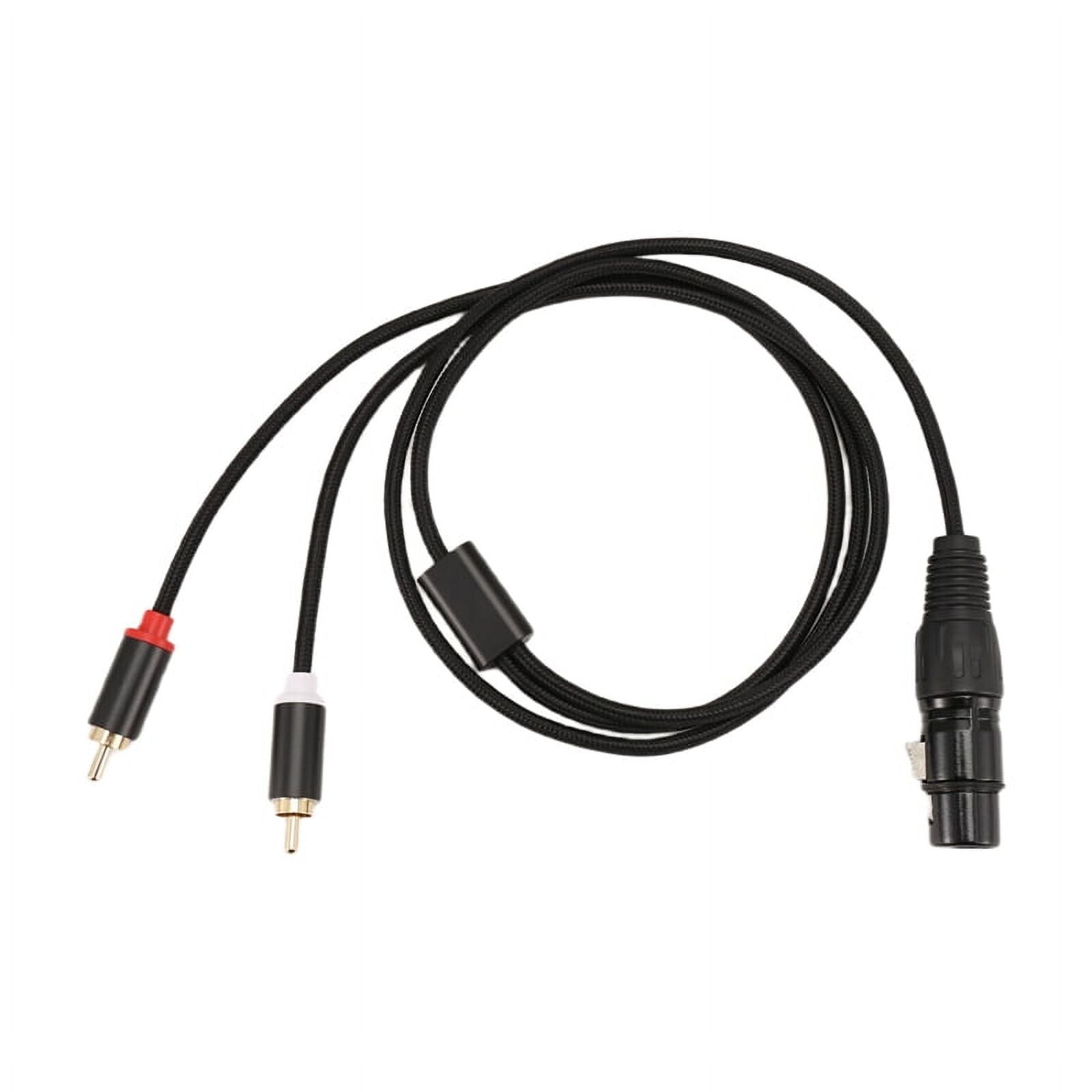 3 Pin XLR Female to Dual Male Y Splitter Cable,Mixer Amplifier Audio ...