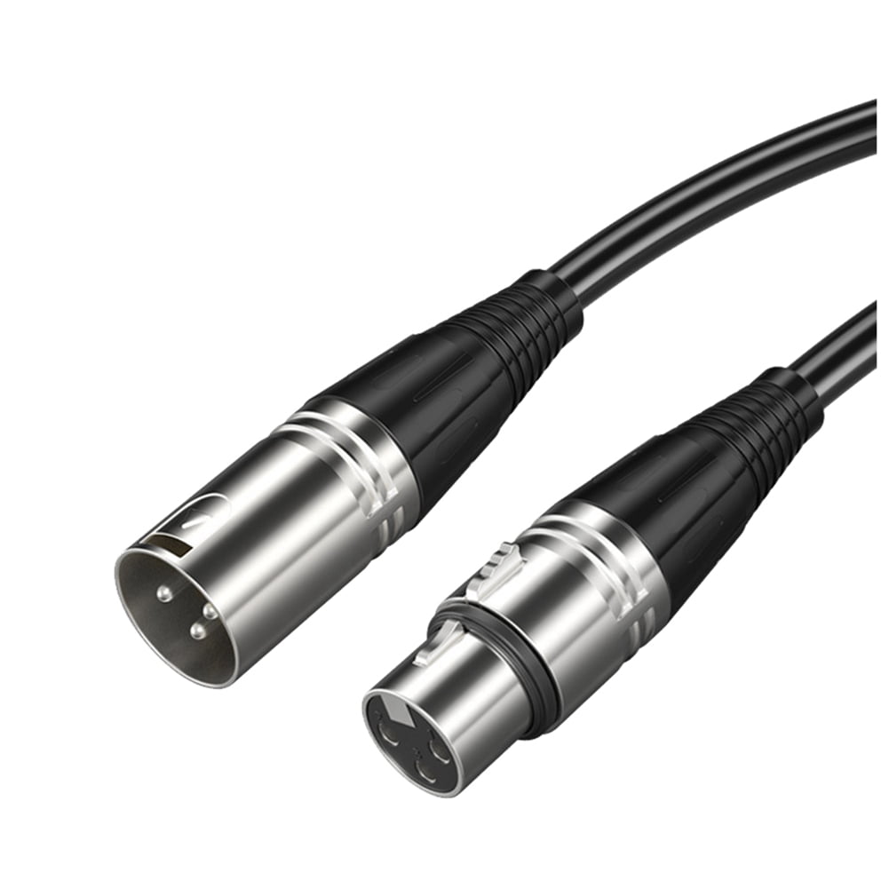 3 Pin XLR Male to Female Microphone Cable XLR Audio Cable Guitar Mixer ...