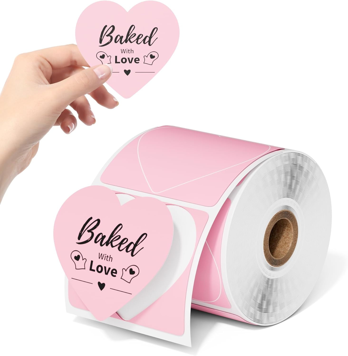 3" Pink Thermal Labels for Shipping Label Printer - Cute Label for ...