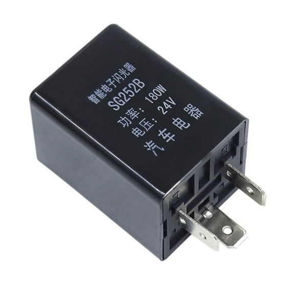 3 Pins Flasher Relay, 3Pin Turn Signals Flasher Relay, Fits LED ...