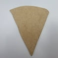 3" Pizza Slice, Unfinished MDF Art Shape by Wooden Craft Cutouts, 1-8 ...