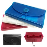 3 Pk Mini Coupon Organizer 13 Pockets Expandable Accordion File Storage ...