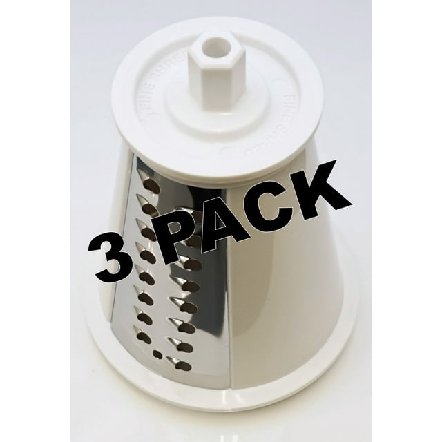 3 Pk, Presto Fine Shred Cone For Pro SaladShooter Slicer/Shredder, 81 ...