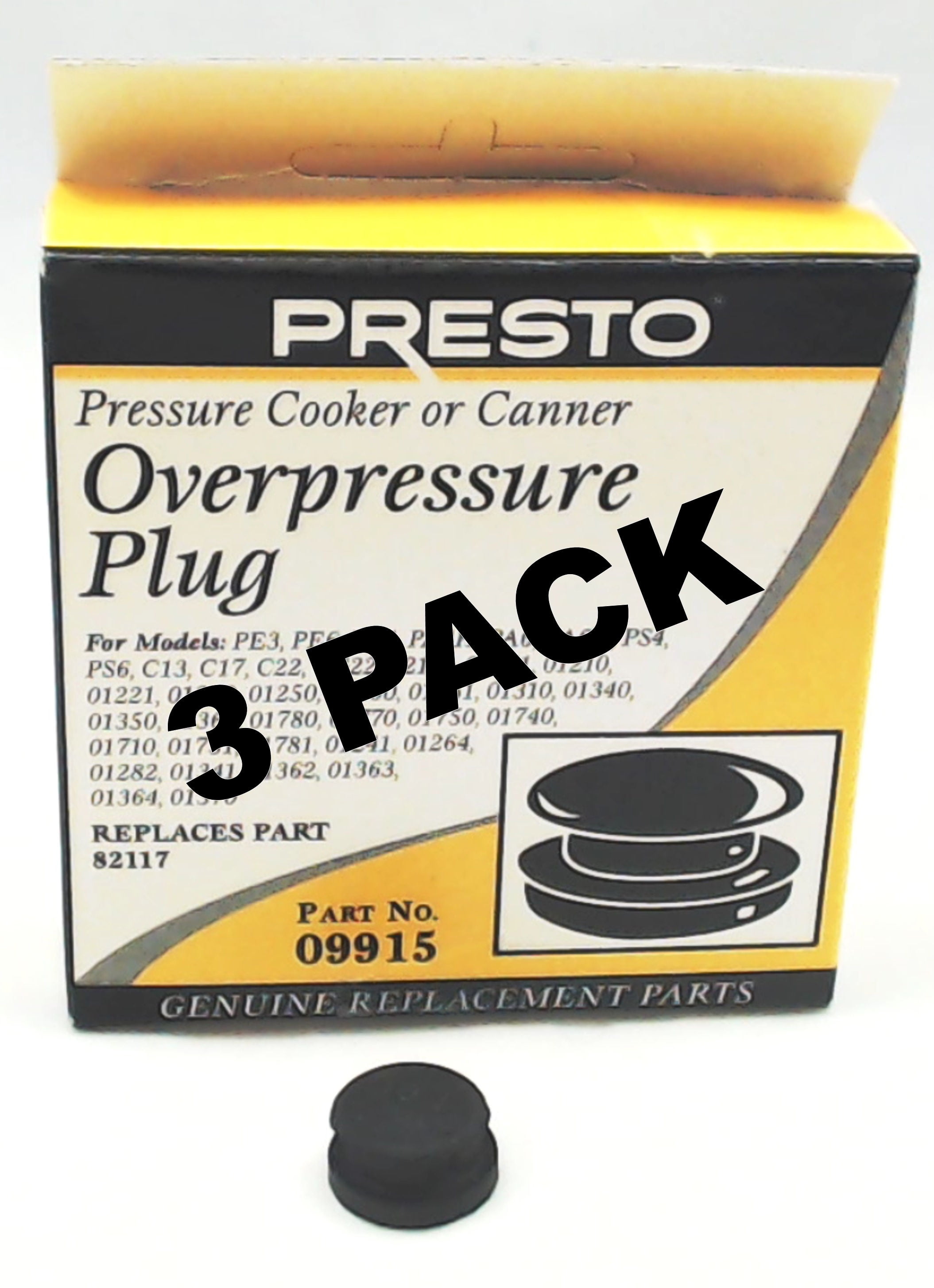 Presto Overpressure Plug