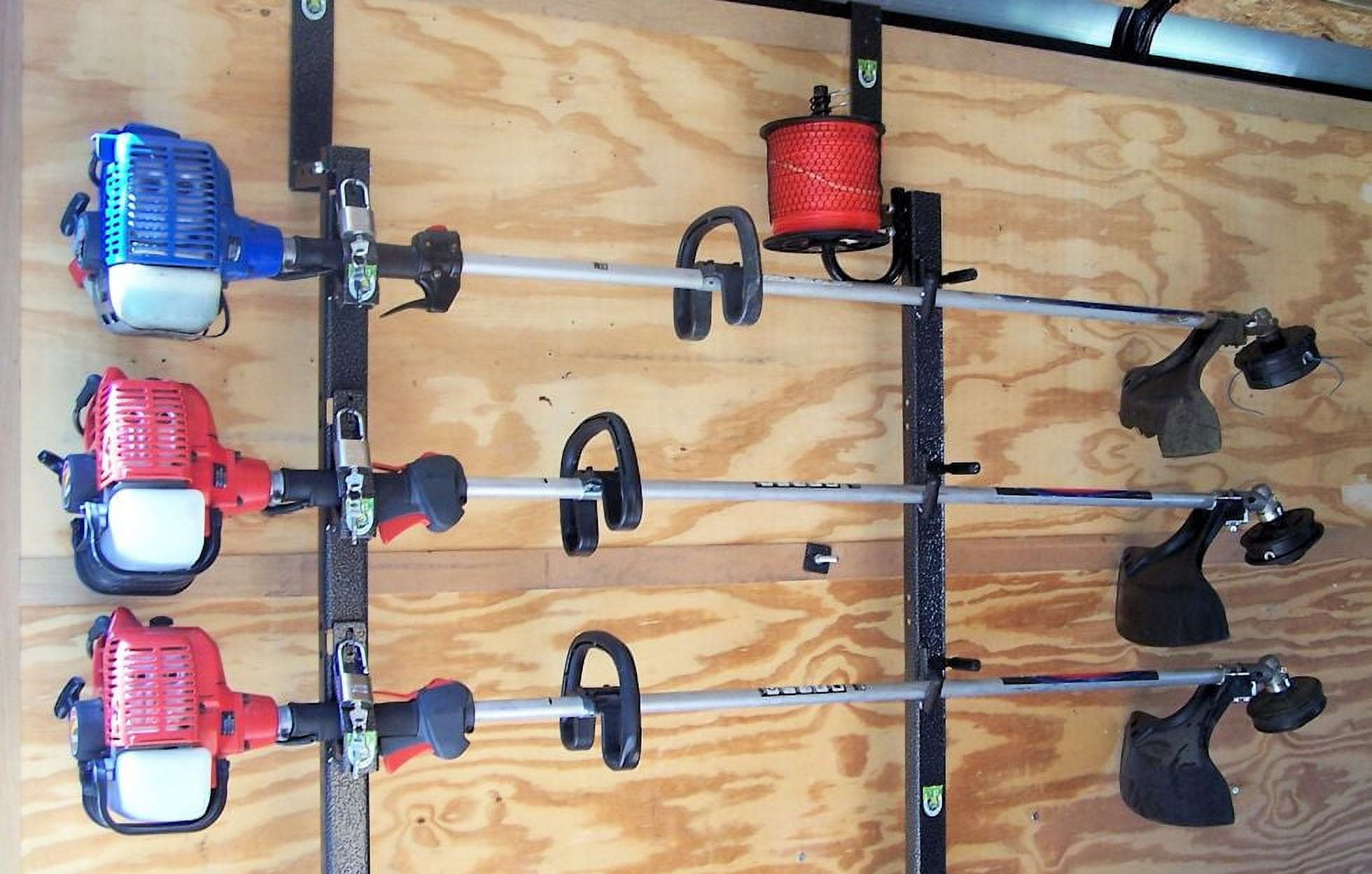 3 Place Locking Trimmer Rack for Enclosed Trailers by Pack'em Racks ...