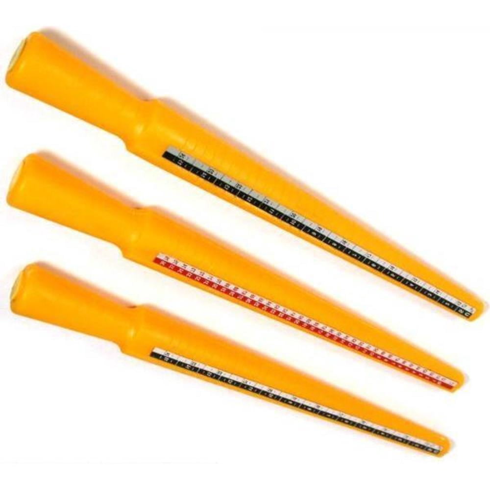 3 Plastic Ring Mandrels Sizes 0-13 Jewelers Sizing Tools - Walmart.com