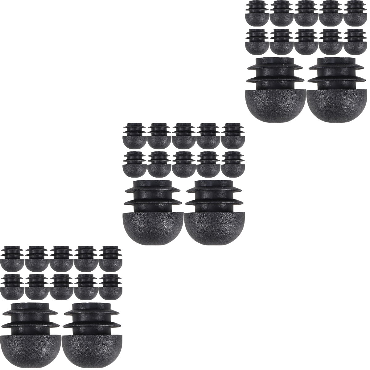 3 Plug Chair End Cap Furniture Protector - Walmart.com