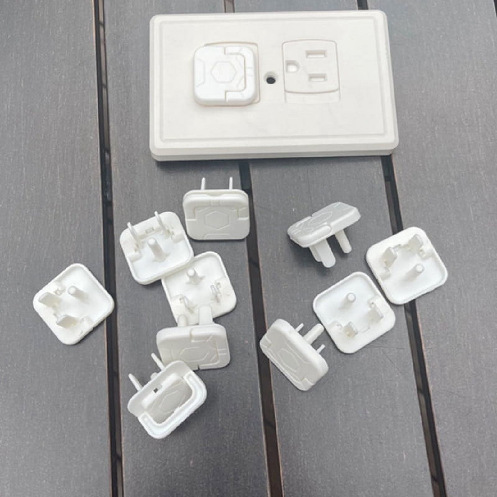 3 Plugs Outlet Covers Proofing Plug - Socket Plug Covers Electrical ...