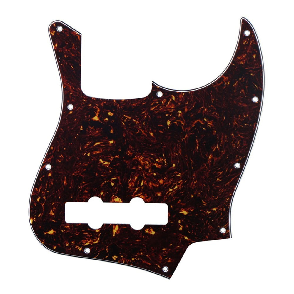 3 Ply Electric Bass Pickguard Scratch Plate for Jazz J Bass - Walmart.com
