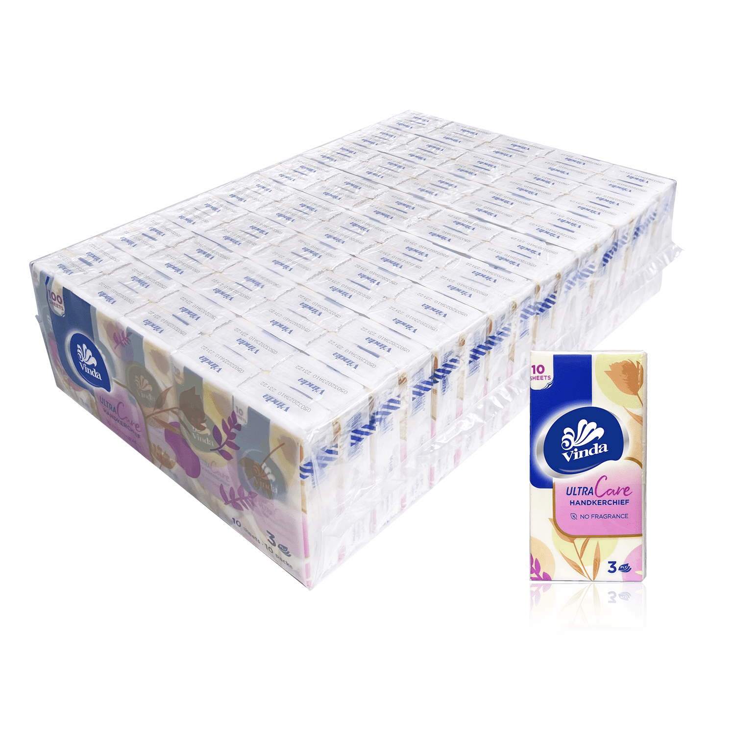 3-Ply Pocket Tissues, Travel-sized Tissue, Everyday Carry (80 Packs of ...