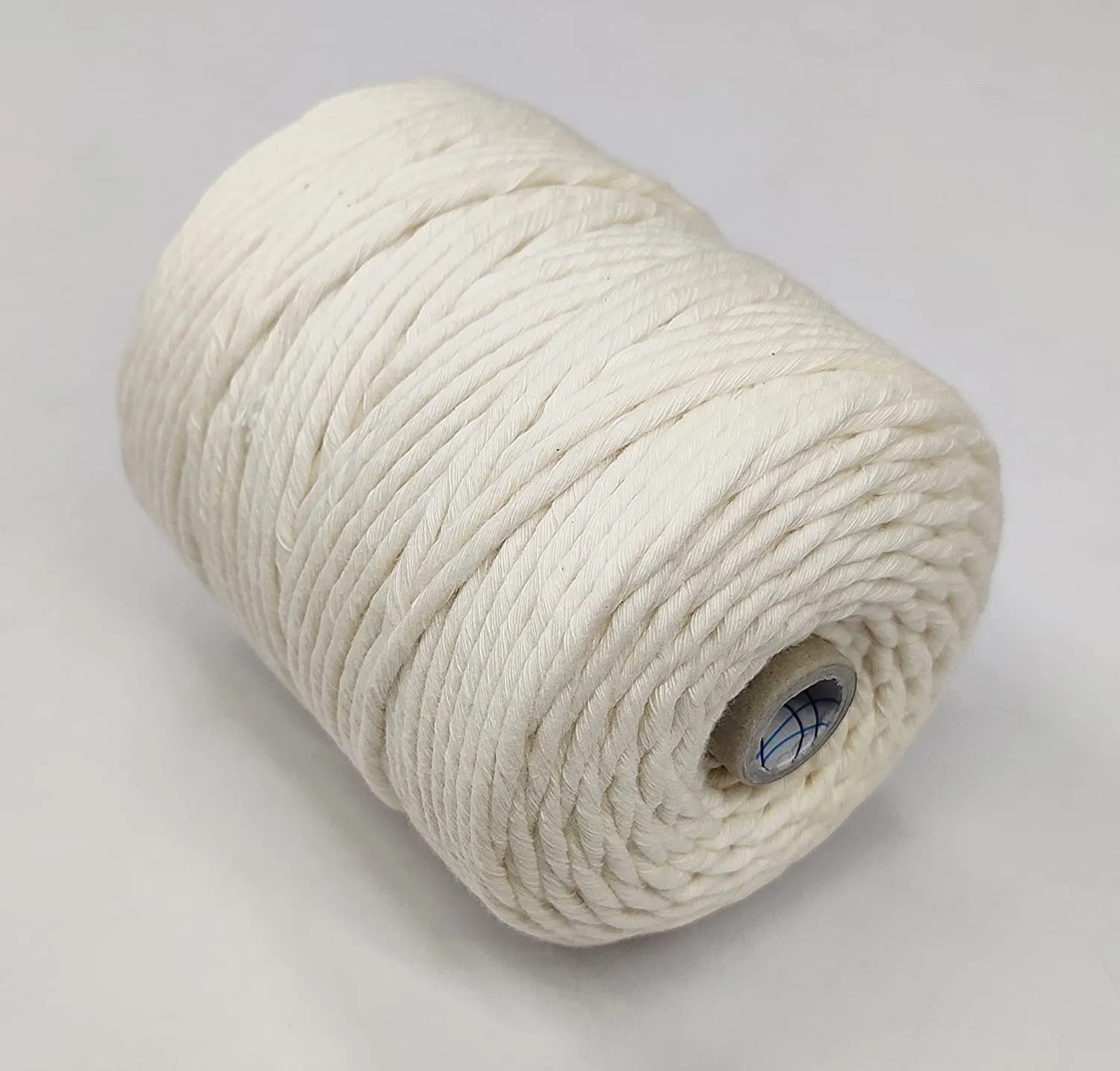 3 PlyTwisted Macrame Cotton Cord Off White Dori Roll Packaging Thread ...