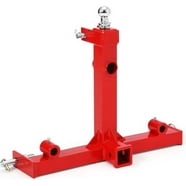 Rhino USA Adjustable Trailer Hitch (Fits 2" Receiver) with 6-inch Drop ...