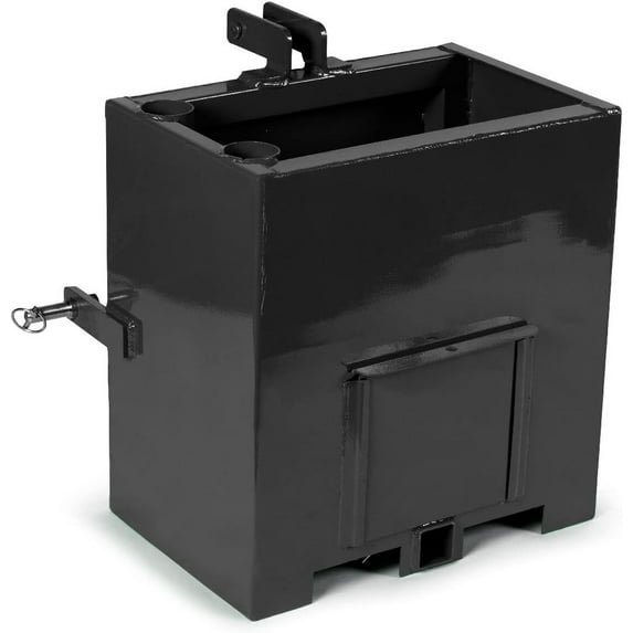 3 Point Hitch Ballast Box,800 lbs Tractor Ballast Box with 2'' Quick ...