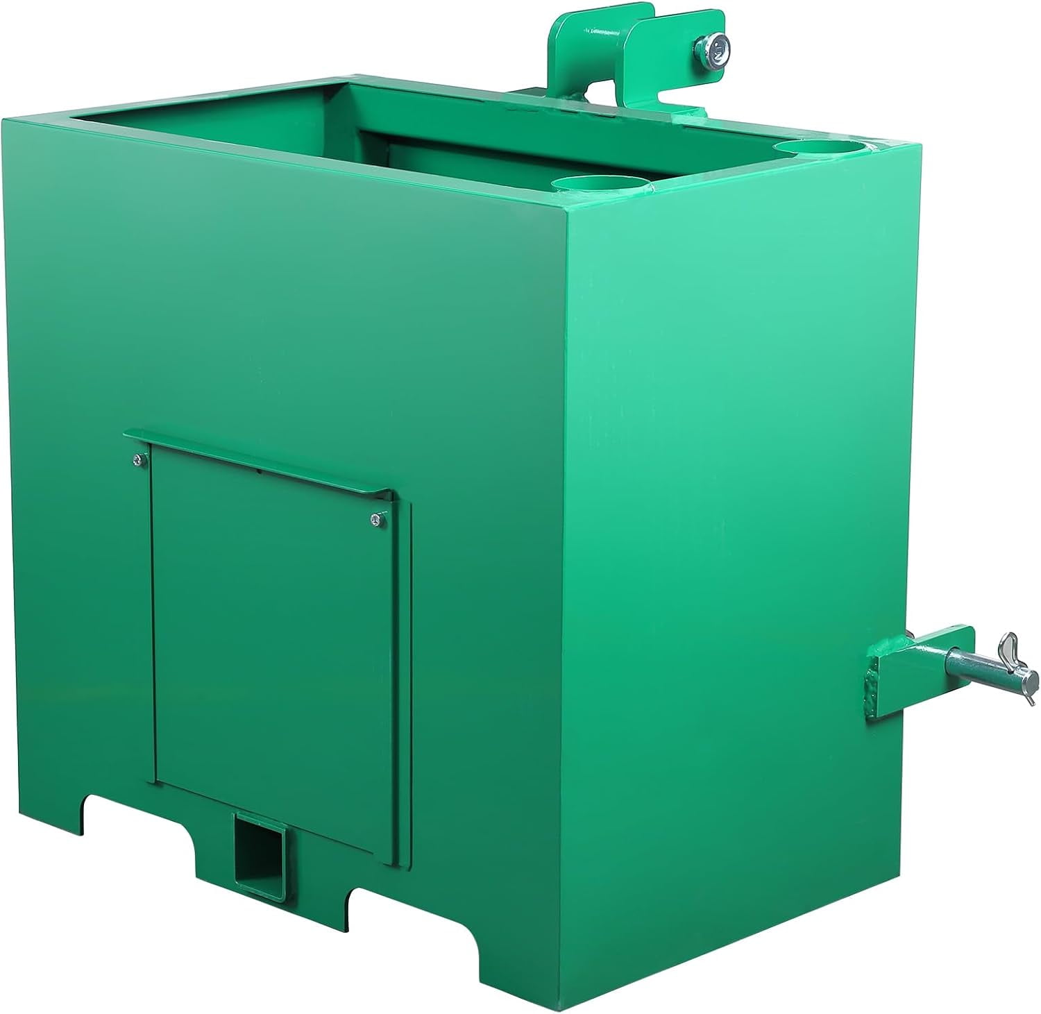 3 Point Hitch Ballast Box,800 lbs Tractor Ballast Box with 2'' Quick ...