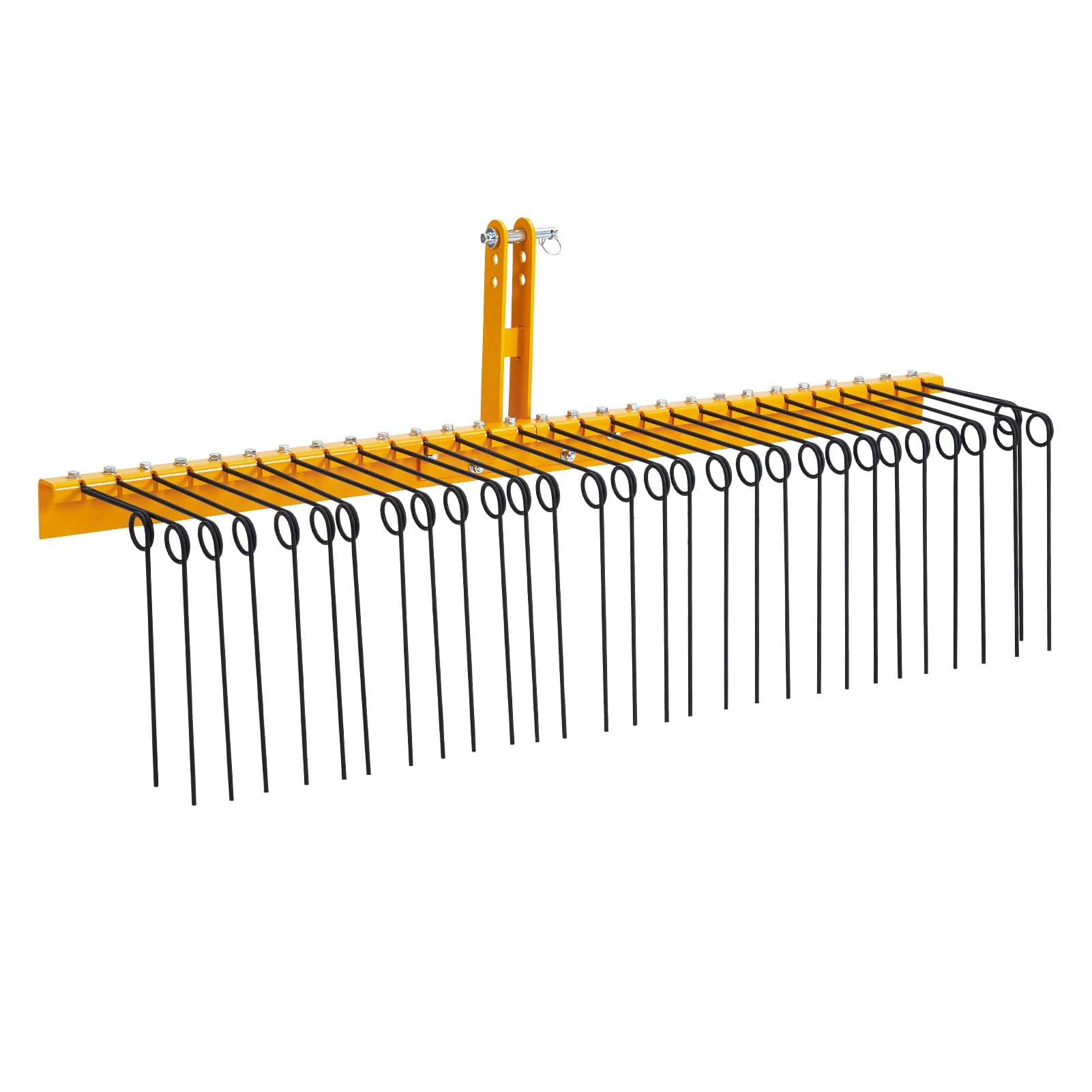 3 Point Hitch Pine Straw Rake,Spring Landscape Rake Pull Behind for ...