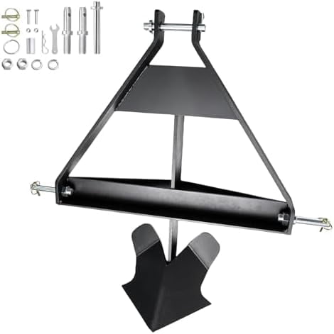 3 Point Middle Buster Plow for Category 1 Three-Point Tractors, Single ...