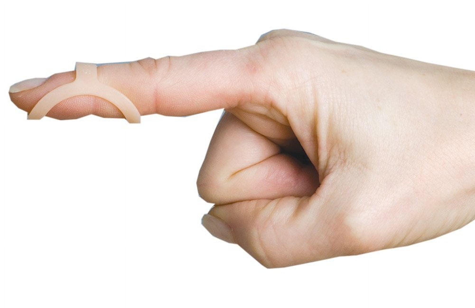 3-Point Products Oval-8 Finger Splint, Size 8, Mallet & Trigger Finger Tip Treatment (Pack of 5 ...