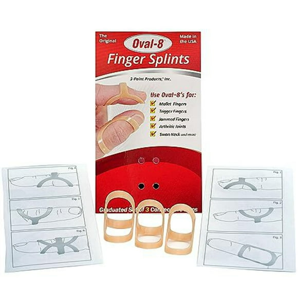 Oval 8 Finger Splints