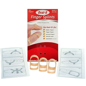 Oval 8 Finger Splints