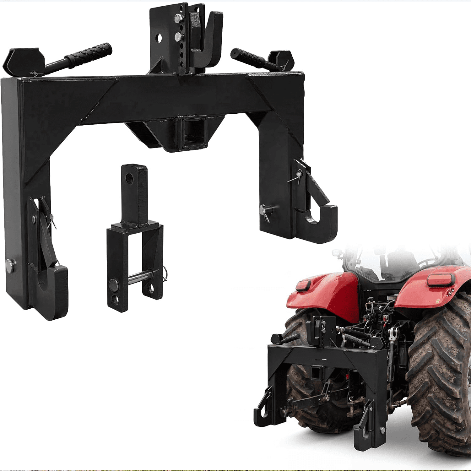 3 Point Quick Hitch for Category 1 Tractors, 3000 lbs Lifting Capacity ...