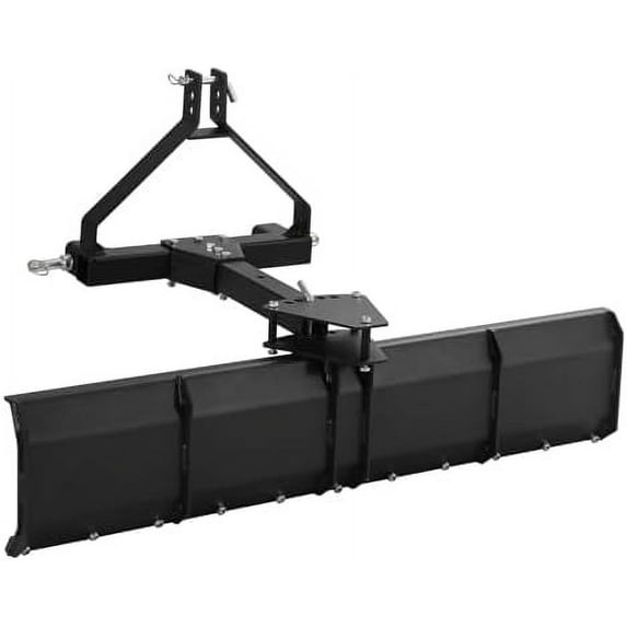 3 Point Rear Grading Blade for Tractor CAT 1, Heavy Duty Steel Scraper ...