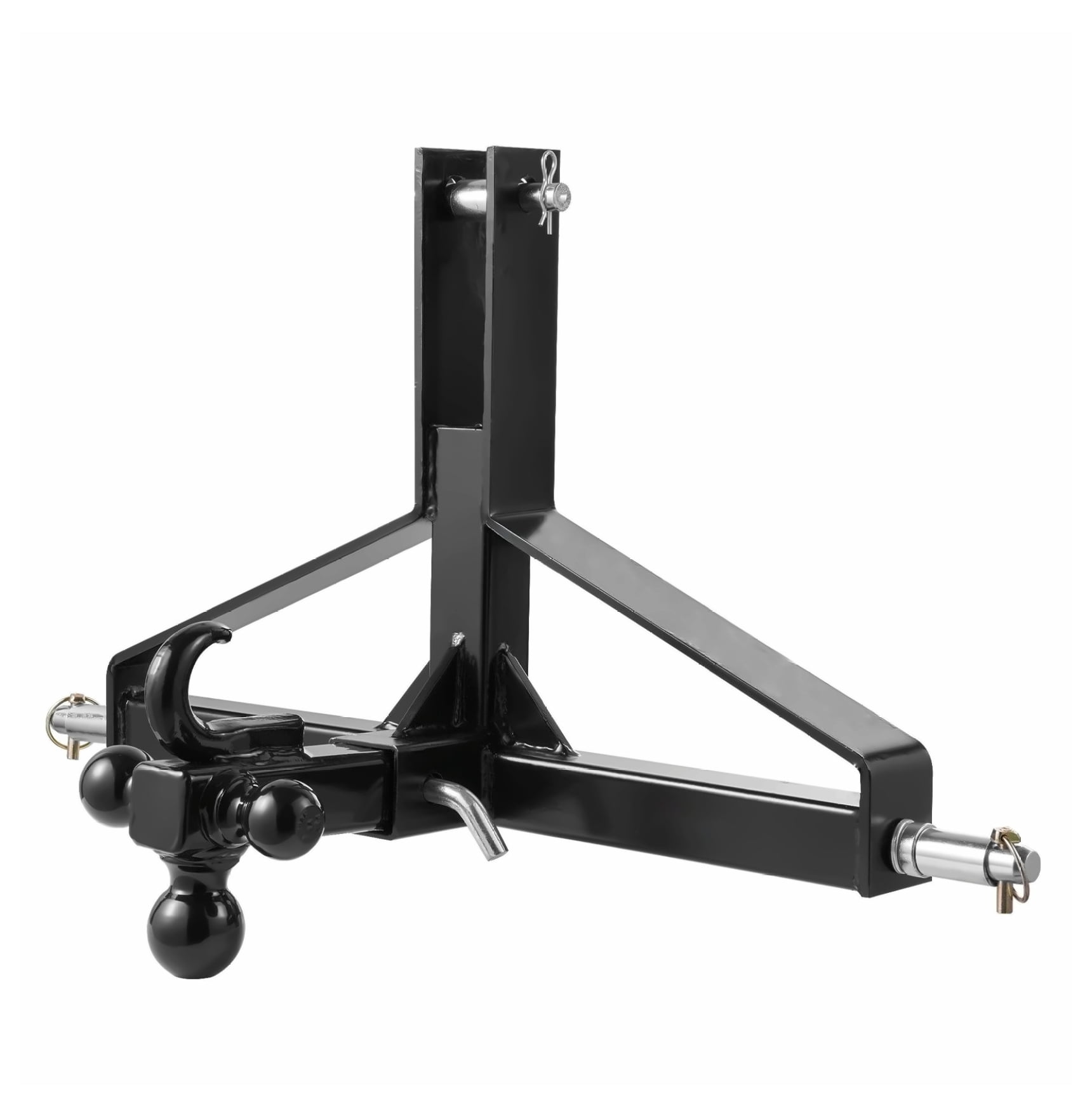3 Point Trailer Hitch with 2 in Receiver, 3pt Quick Hitch Attachment ...