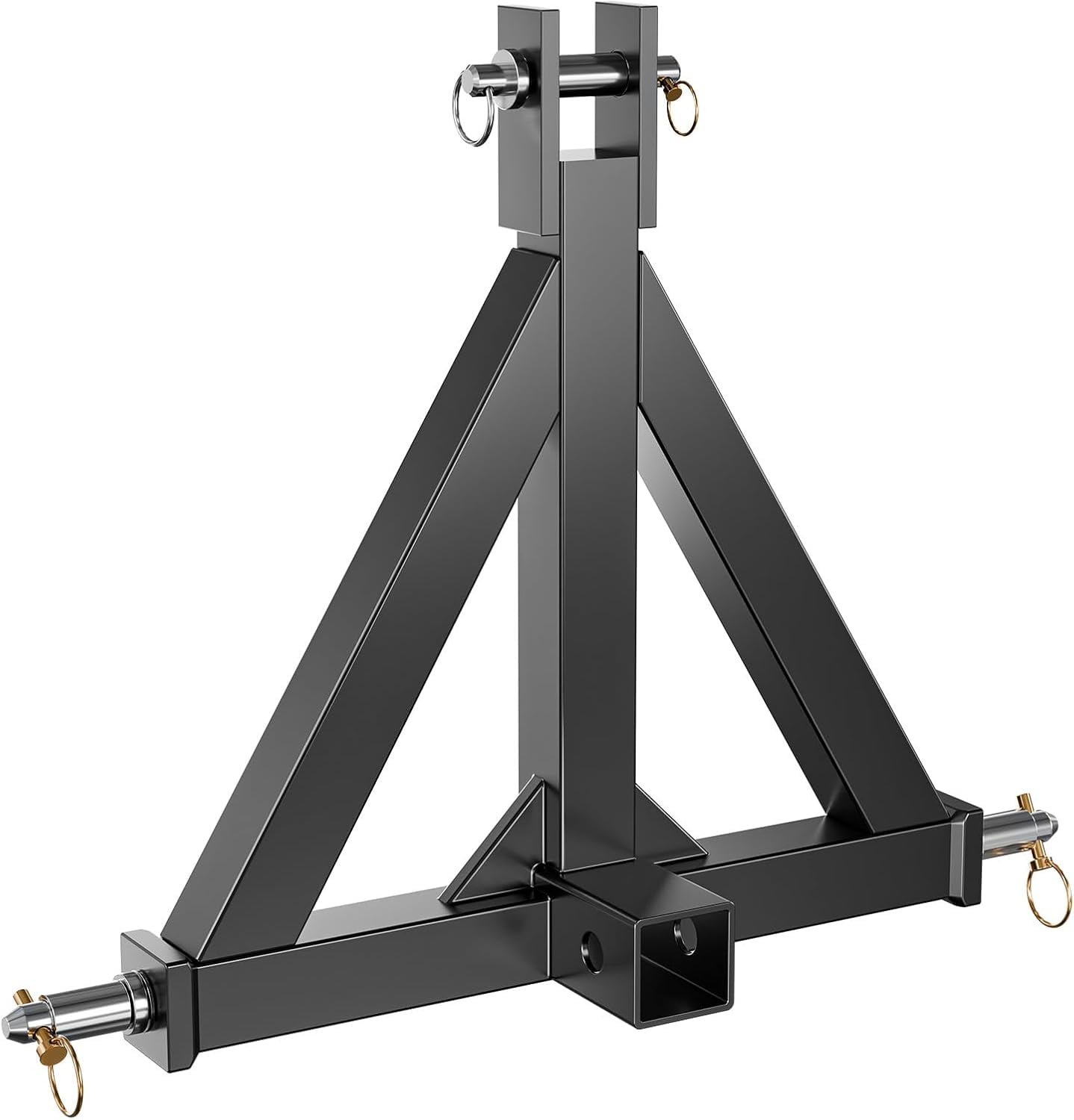 3 Point Trailer Hitch with 2" Receiver for Category 1, 3 Pt Tractor, Heavy Duty Quick Hitch ...