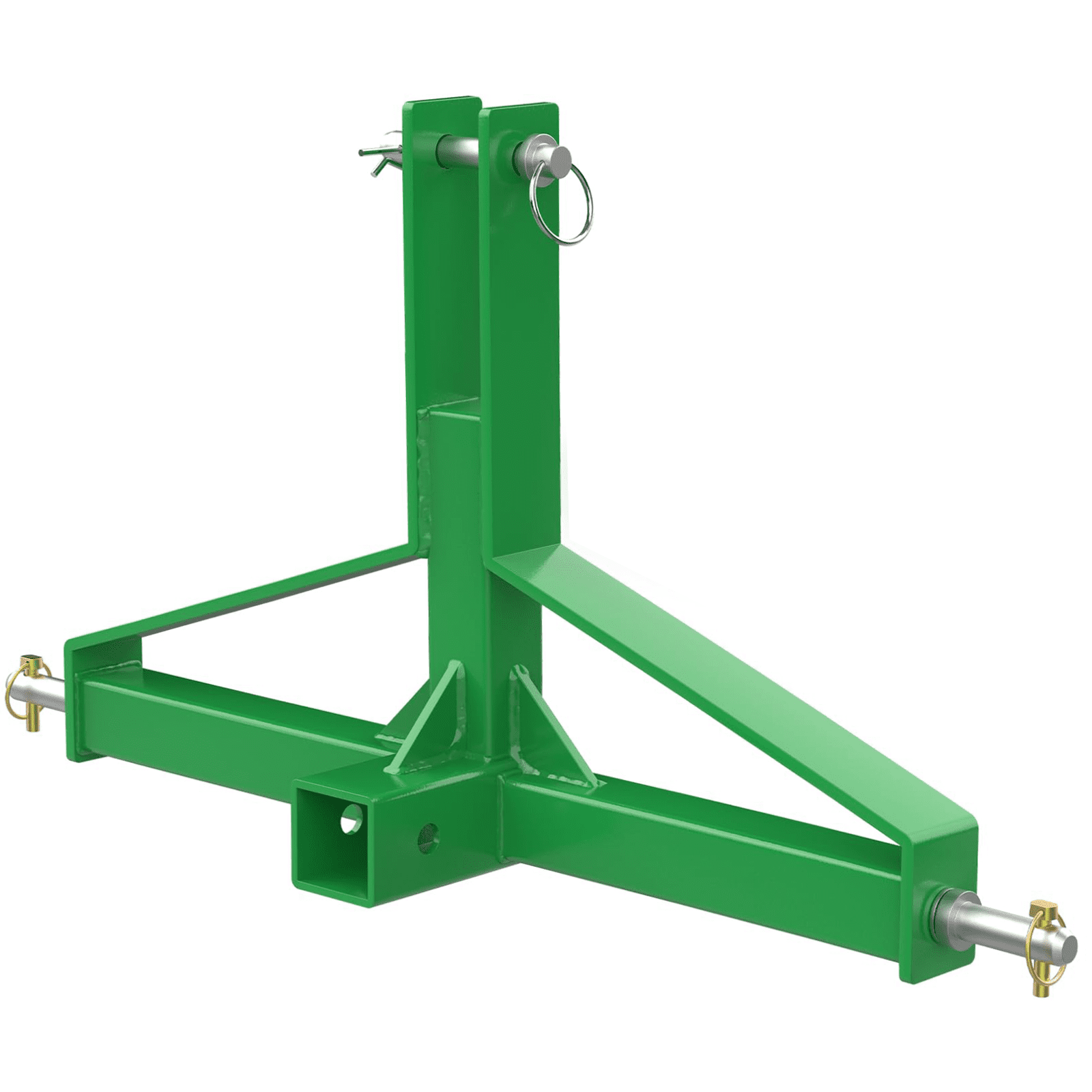 3 Point Trailer Hitch with 2" Receiver for Category 1 Tractors, 3 Pt ...