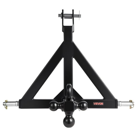 3 Point to 2" Hitch Receiver Adapter for Kubota Tractors - Quick ...
