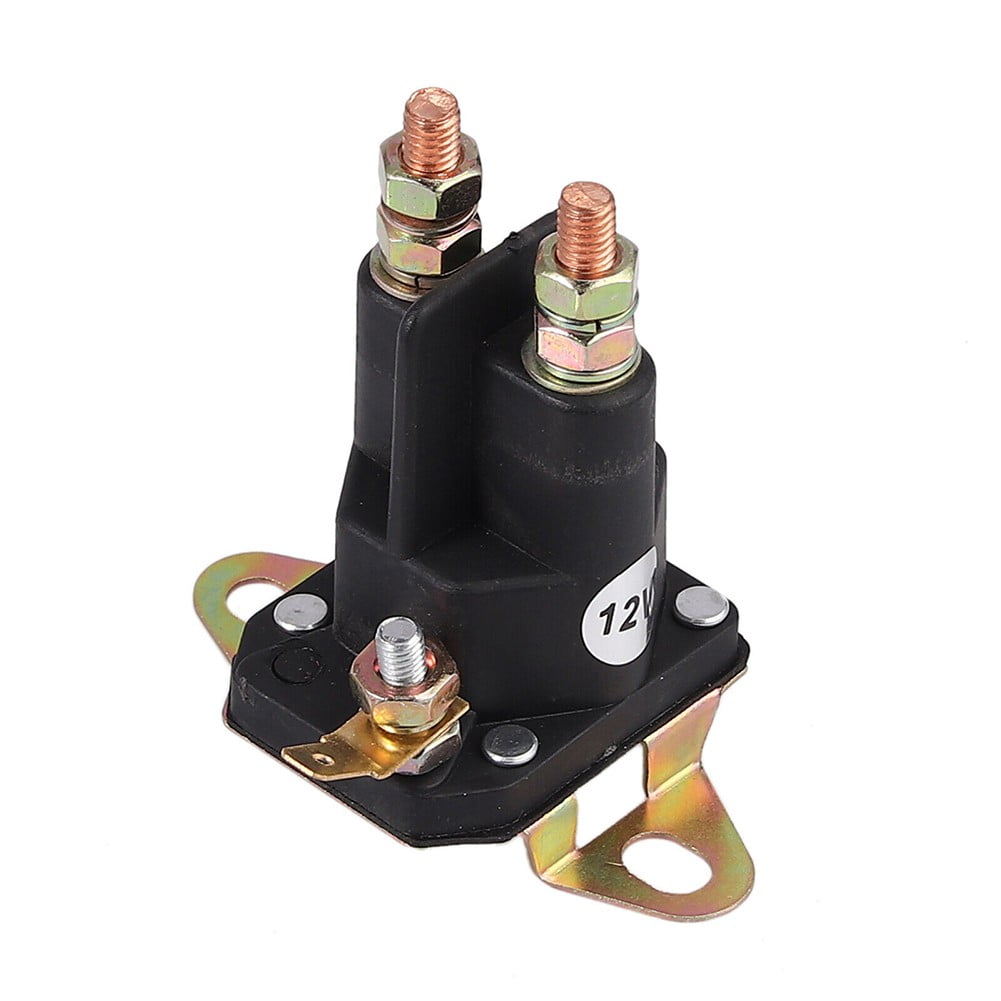 3 Pole Starter Solenoid Relay Switch Replacement Universal 12V Starter ...