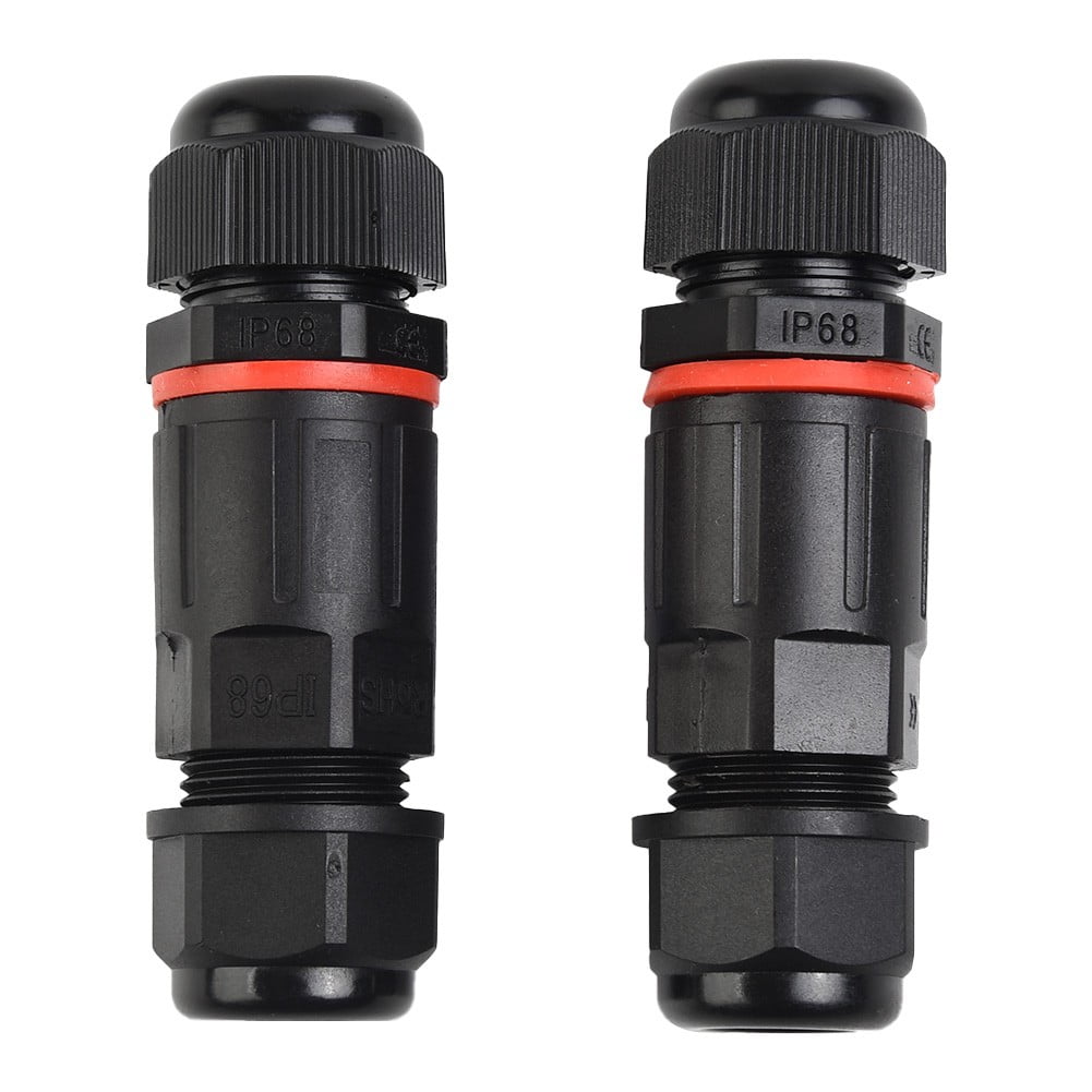 3-Pole Waterproof Cable Connector IP68 Underground Cable Socket 16A ...