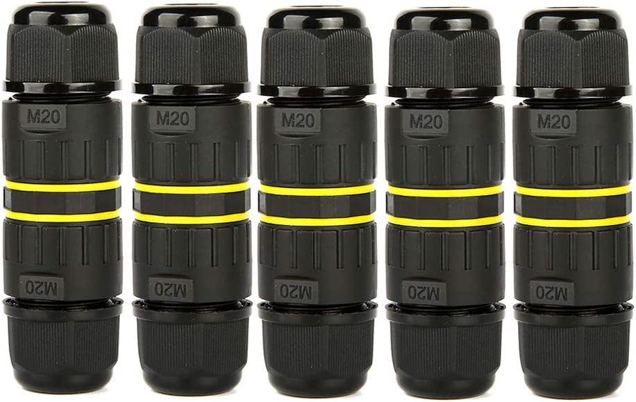 3 Pole Wire Connector Waterproof IP68 External Electrical Junction Box ...