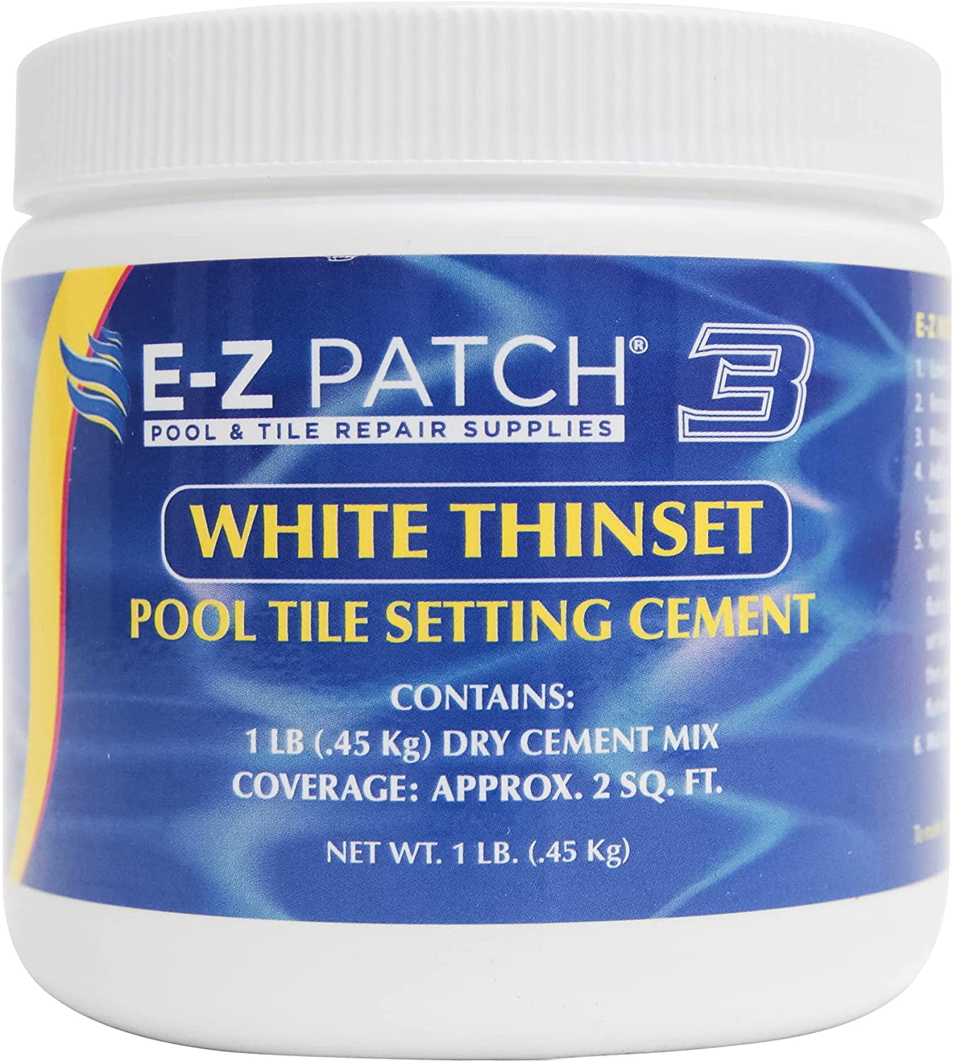 3 Pool Tile Thinset Cement for Repairs - Color Adjustable Pool Tile ...