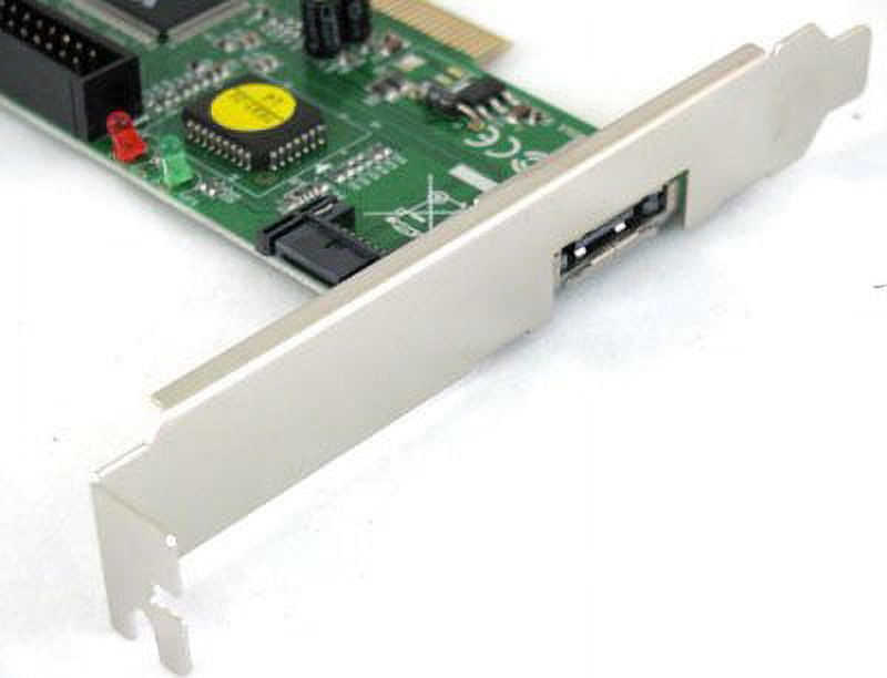 3 Port 1 X eSATA External SATA + 2 Internal SATA + 1 IDE Controller PCI ...