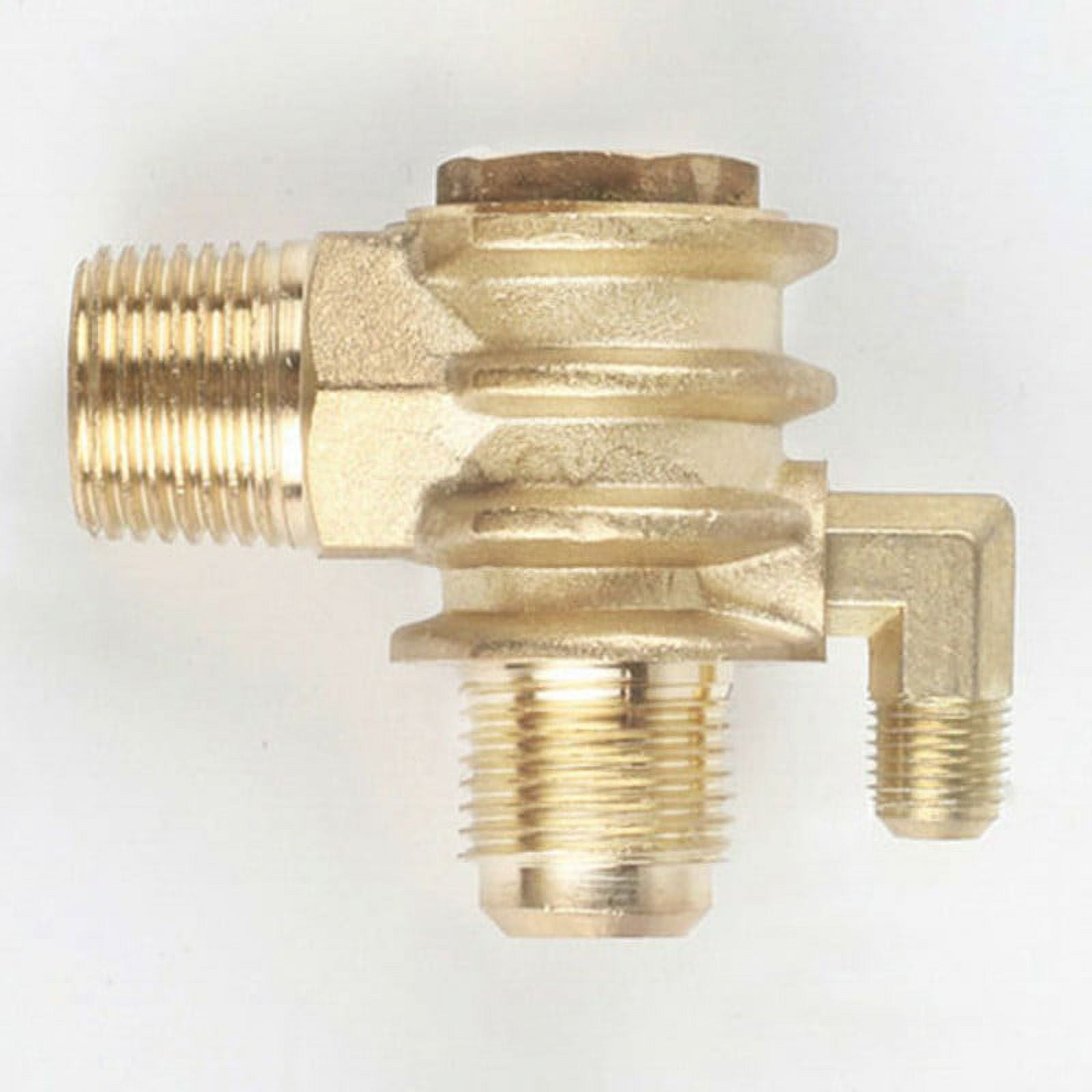 3-Port Brass Male-Threaded Check Valve for Air Compressor Replacement ...