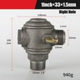 3 Port Iron Male Thread Check Valve for Air Compressor and Air ...