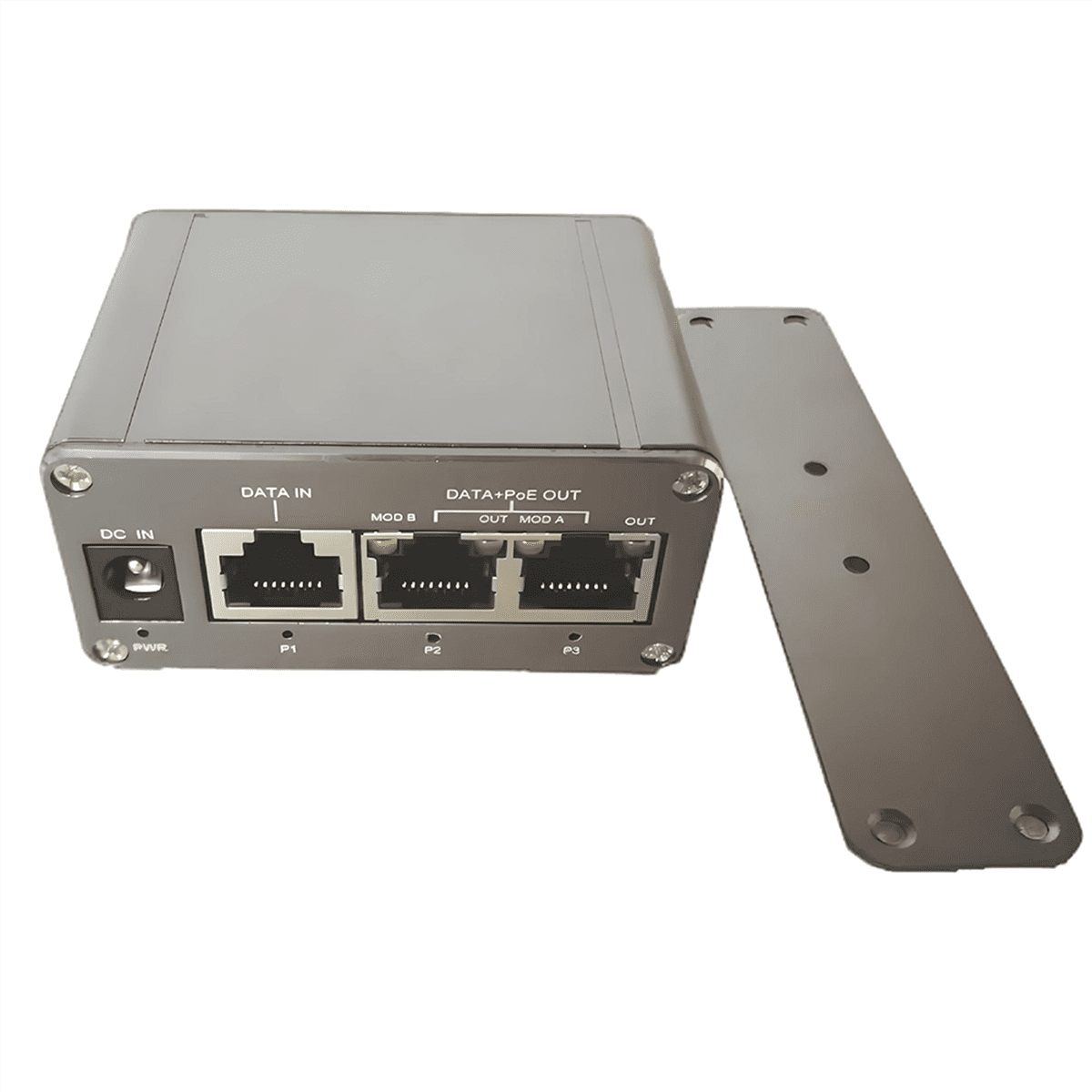 3 Port MINI Gigabit POE Injector 20Vdc-36Vdc Input Mode A and B 24V ...