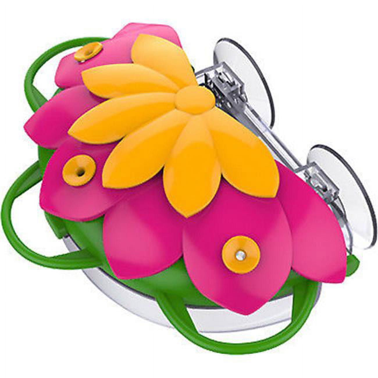 3 Port Window Flower Hummingbird Feeder, Honeysuckle - Walmart.com