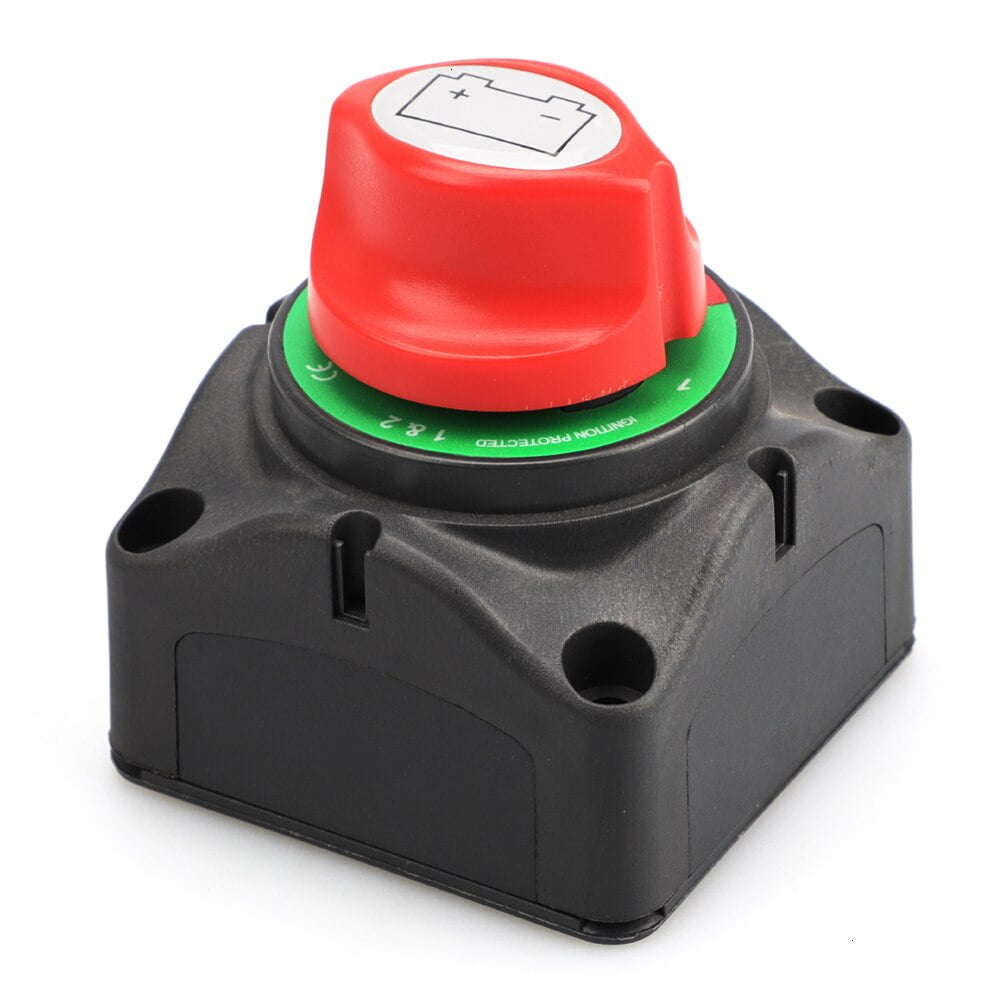 3 Position Disconnect Isolator Master Switch Battery Power Cut Off Kill ...